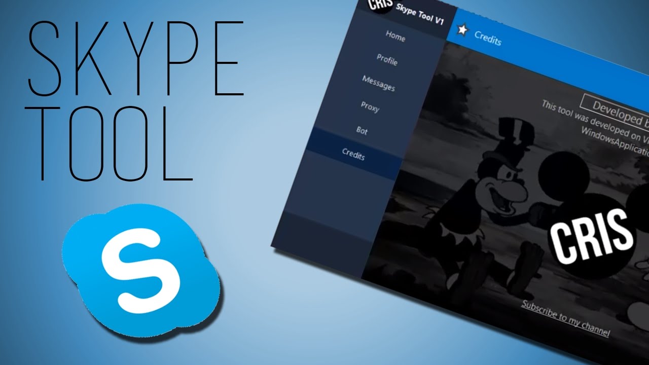 Cris's Skype Tool V1 - YouTube