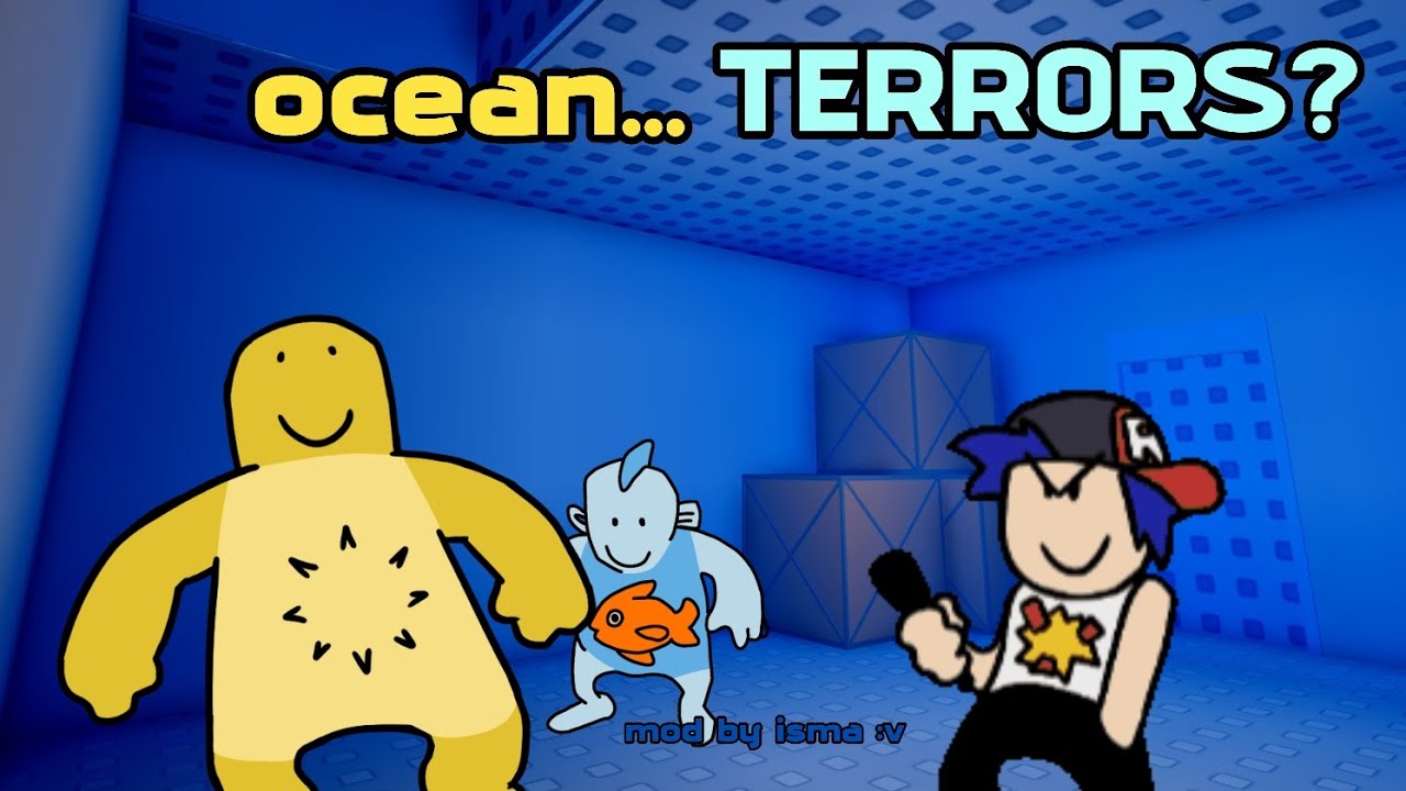 ocean terrors (seaworkers) in fmm | roblox myth fall - YouTube
