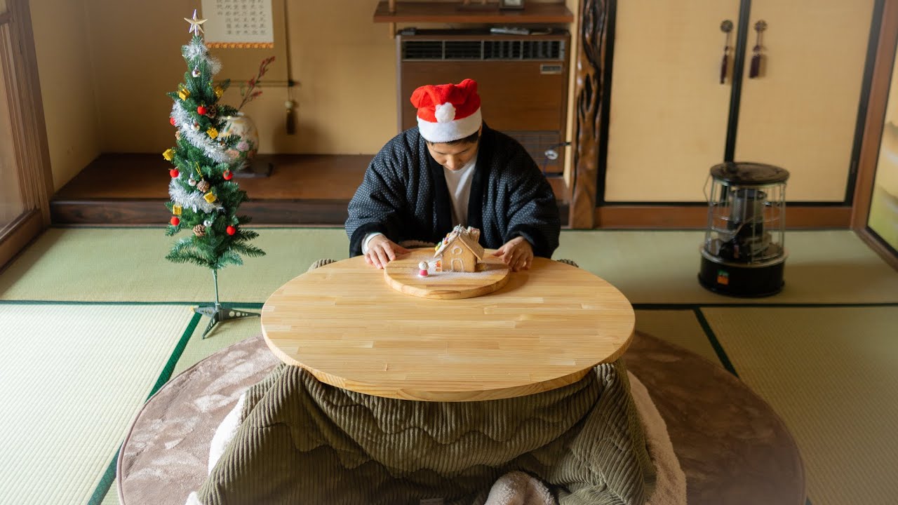 #26 Christmas for a Japanese man Living Alone / Gingerbread House ...