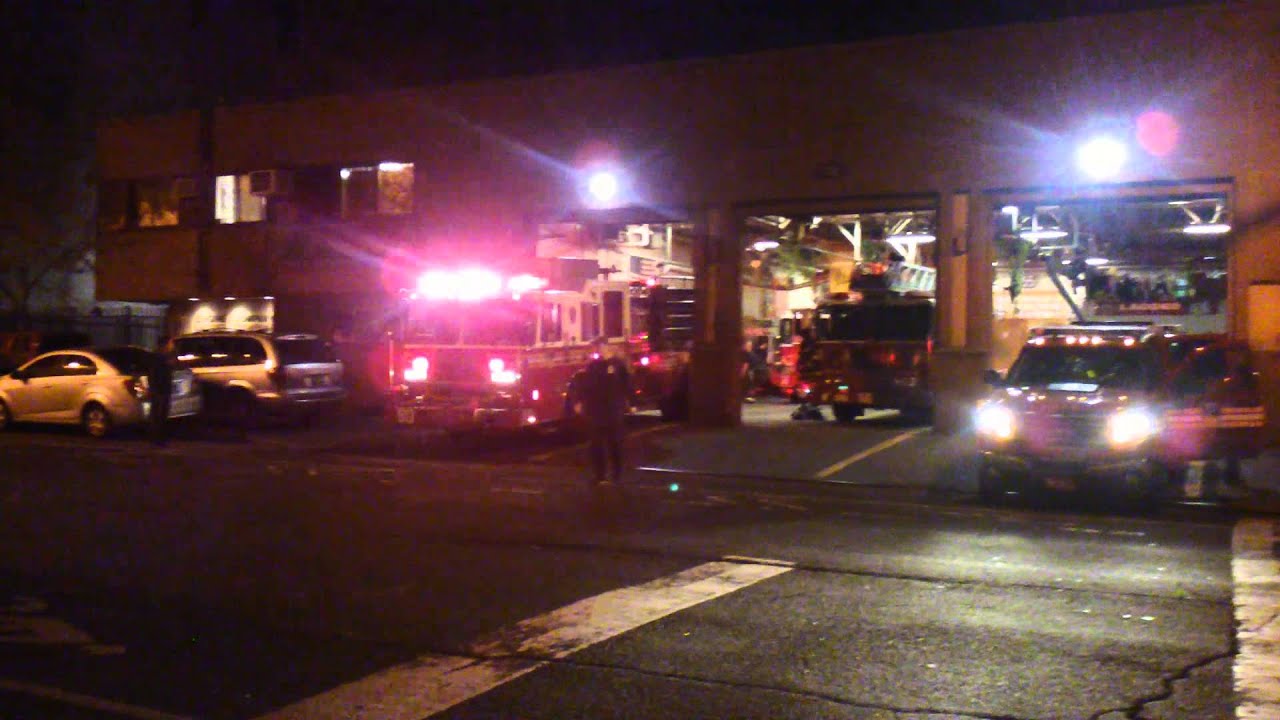 FDNY Engine 80 Acting Engine 71 Taking Up And Going Back To Harlem ...