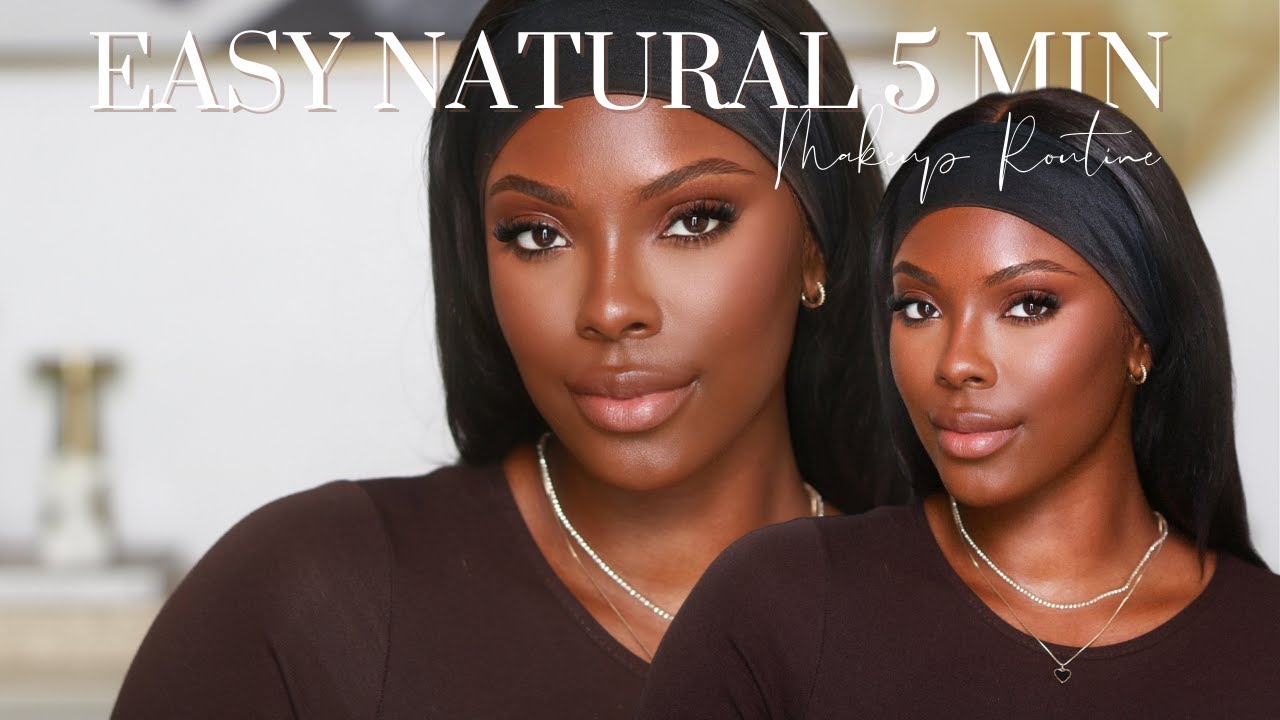 THE PERFECT 5 MIN MAKEUP ROUTINE | CLEAN GIRL MAKEUP - YouTube