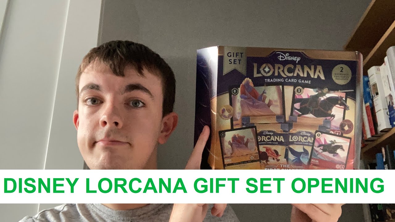 Disney Lorcana Gift Set Opening - YouTube