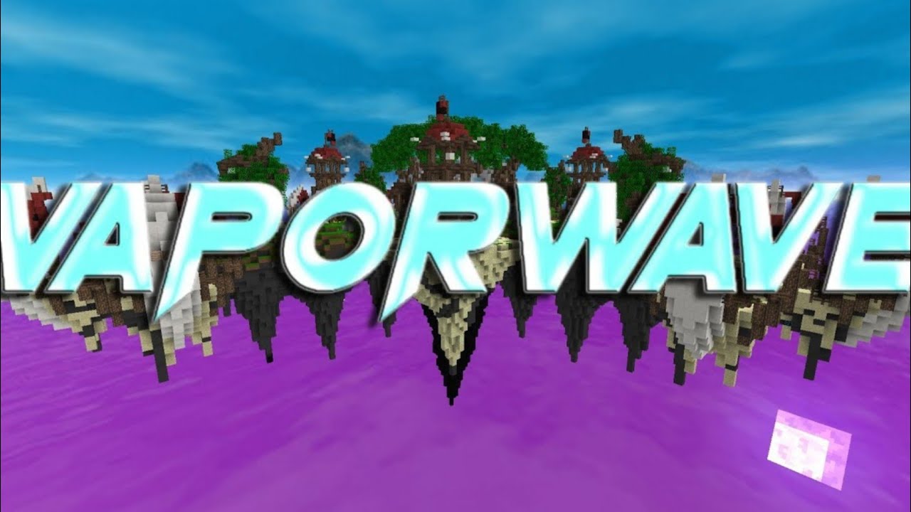 VaporWave : THE BEST pvp texture pack For MCPE 1.14+ (mcpe pvp texture ...