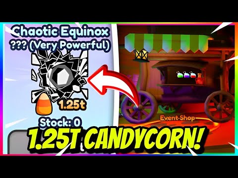 🍬I BOUGHT THE *OP* 1.25T CANDYCORN CHAOTIC EQUINOX PET in PET WORLD ...