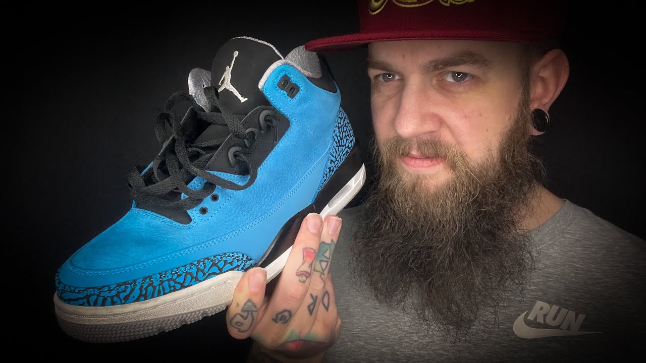 ASMR Sneakers Chaotic Tapping | Hand Movements | Air Jordan 3 - YouTube
