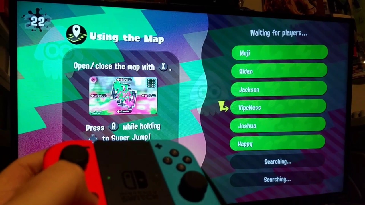Easter Egg Lobby in Splatoon 2 Testfire on Nintendo Switch - YouTube