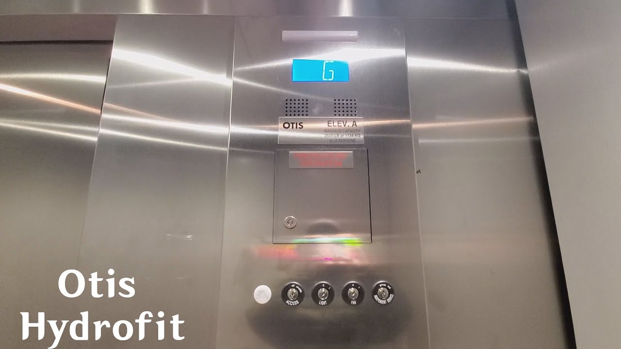 EPIC MOTOR!! Otis Hydrofit MRL Hydraulic Elevator at UBC Engineering Student Centre - UBC - YouTube