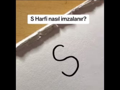 S harfi nasıl imzalanır? - Samira Edit #6