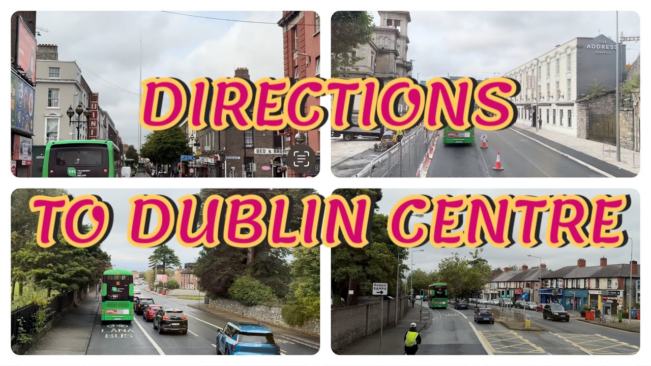 ОБ ИРЛАНДИИ ДОРОГИ В ДУБЛИНЕ 🚌 #ireland #diblin #travel - YouTube