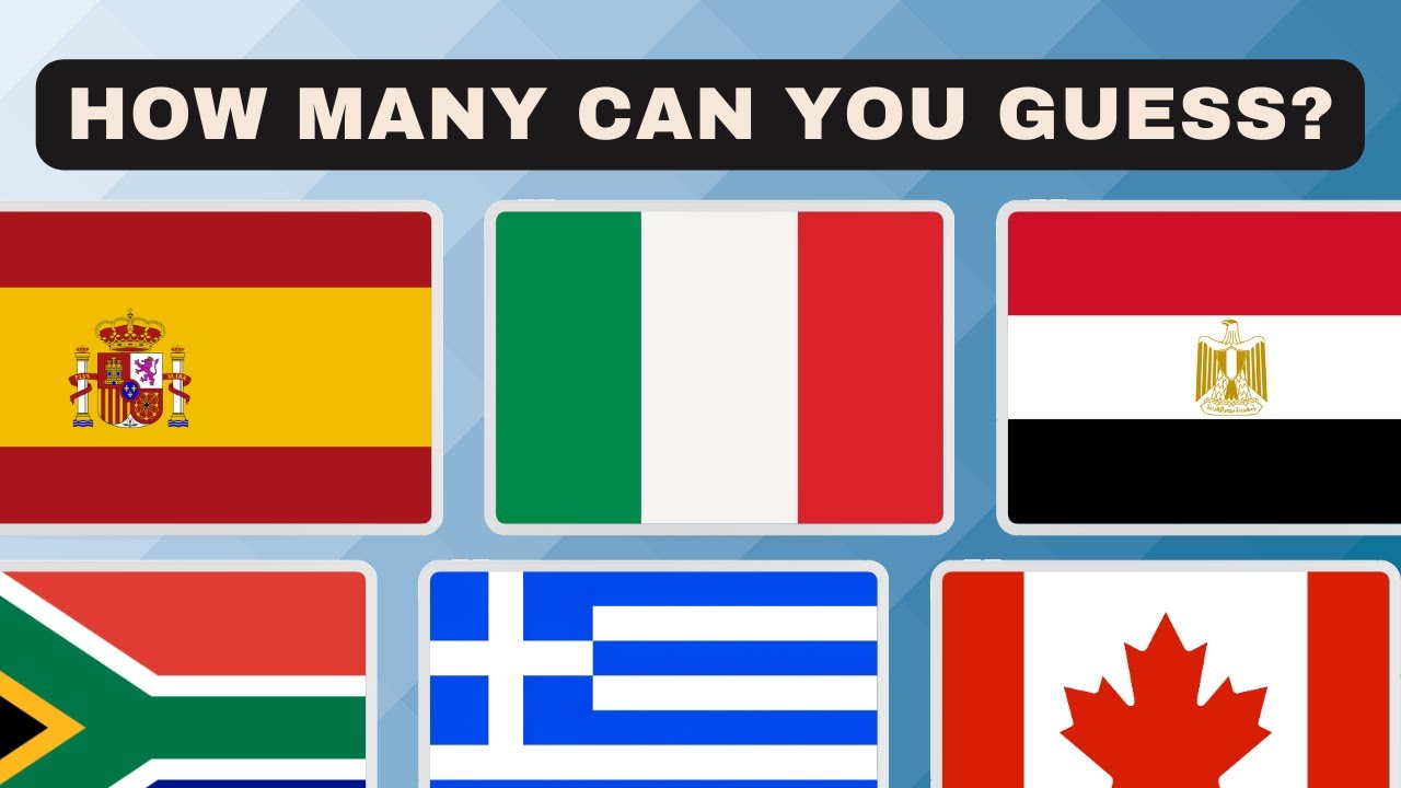 Can You Guess The Great Flag and Fame Game? #guessthecountry - YouTube