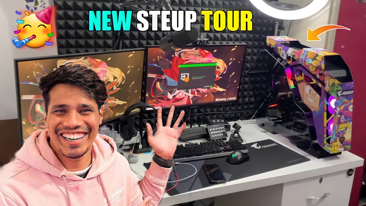 GAMERFLEET NEW PC SETUP TOUR PRICE 10,000 $ 🤑🥳🤯 || GAMERFLEET FULL ...