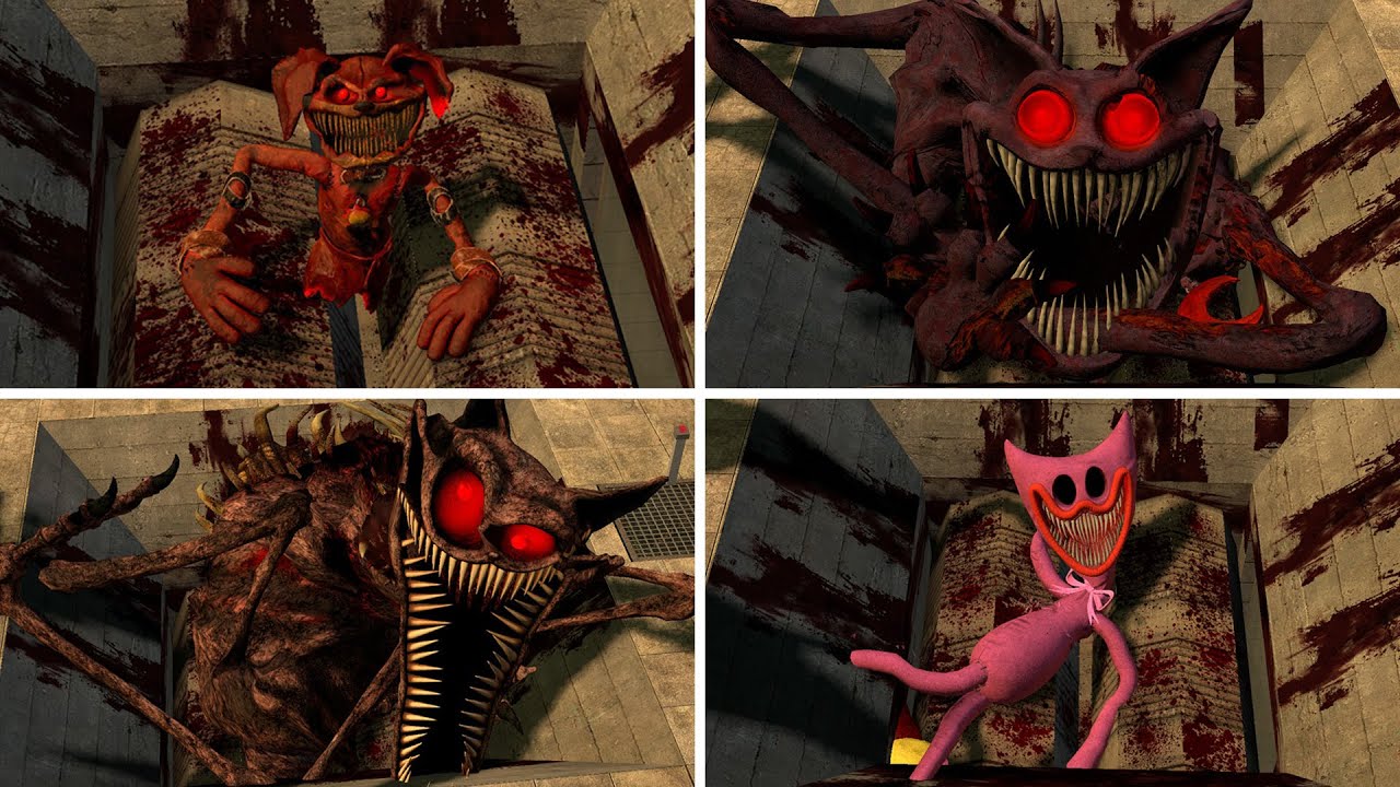 NEW POPPY PLAYTIME CHAPTER 3 ALL MONSTER FAMILY TORTURE!! (Garry's Mod ...