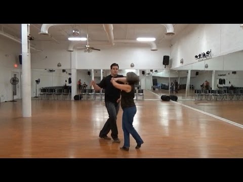Crown Dance Studio - 11-14-15 - WCS - The Whip w Two Hand Changes - YouTube