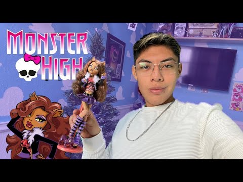 UNBOXING DE CLAWDEEN WOLF/ MONSTER HIGH/ CREEPRODUCTION/ ANGEL ARRIETA ...