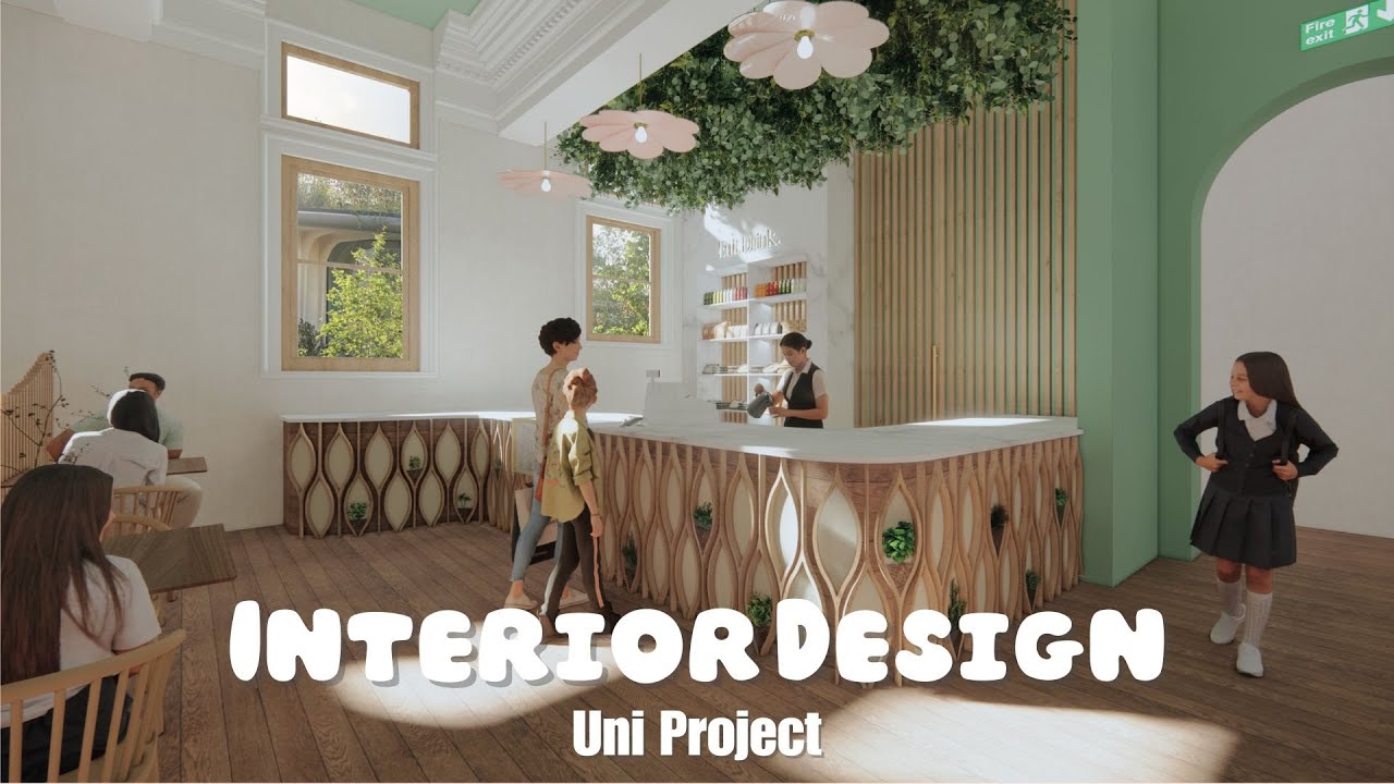 Interior Design Walkthrough ALL 2nd Year Uni Projects | Derby Uni - YouTube