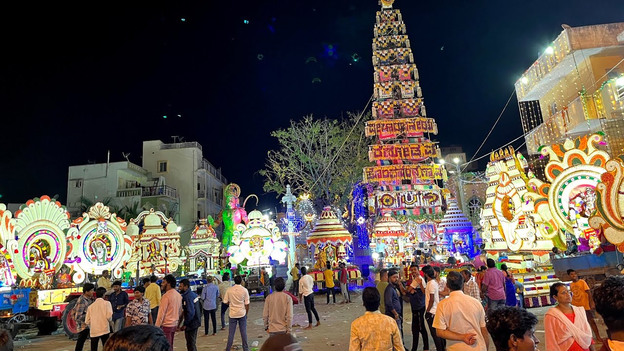 Hongasandra Oora Habba 2023 | Pallaki Utsava | Tamate Beats | Tamte ...