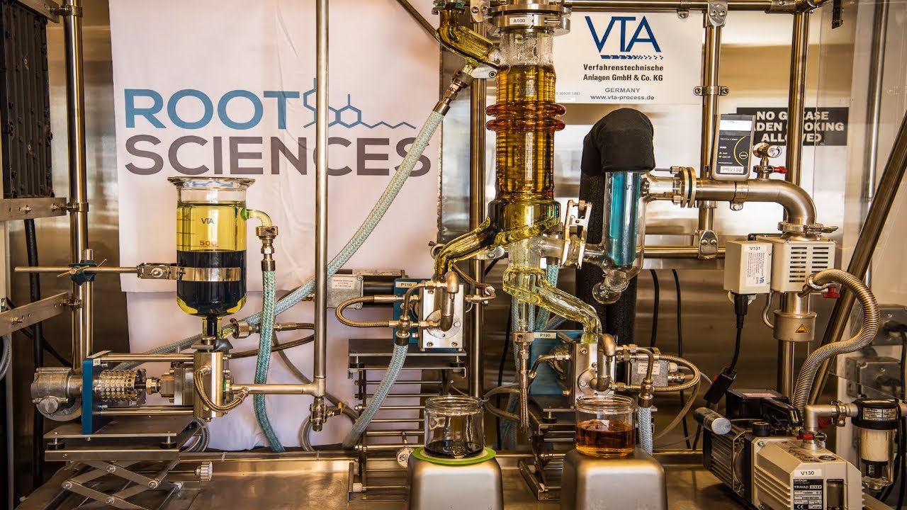VTA VKL 70-5 Short Path Distillation System Demo - YouTube