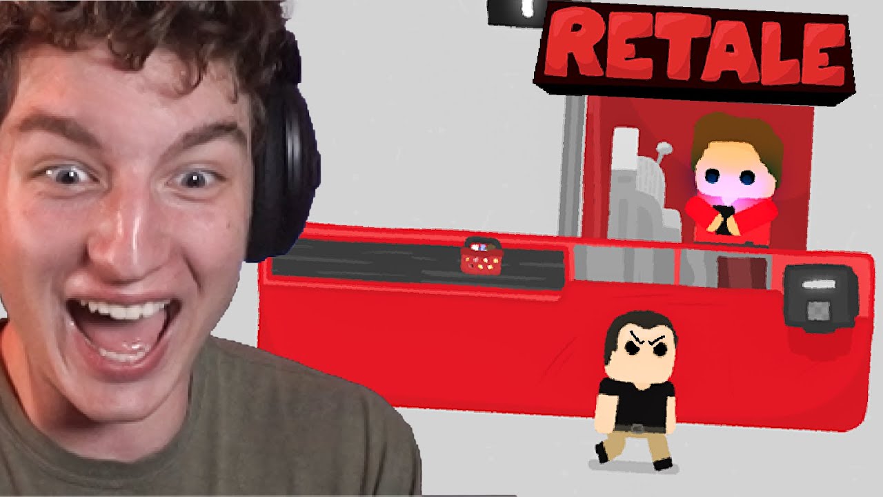 My Friend Made This Game, And It Is INSANE | Retale - YouTube