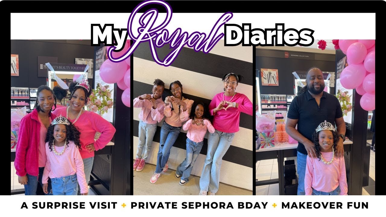 VLOG 🩷 Private Birthday Party at Sephora + Beauty Makeover - YouTube