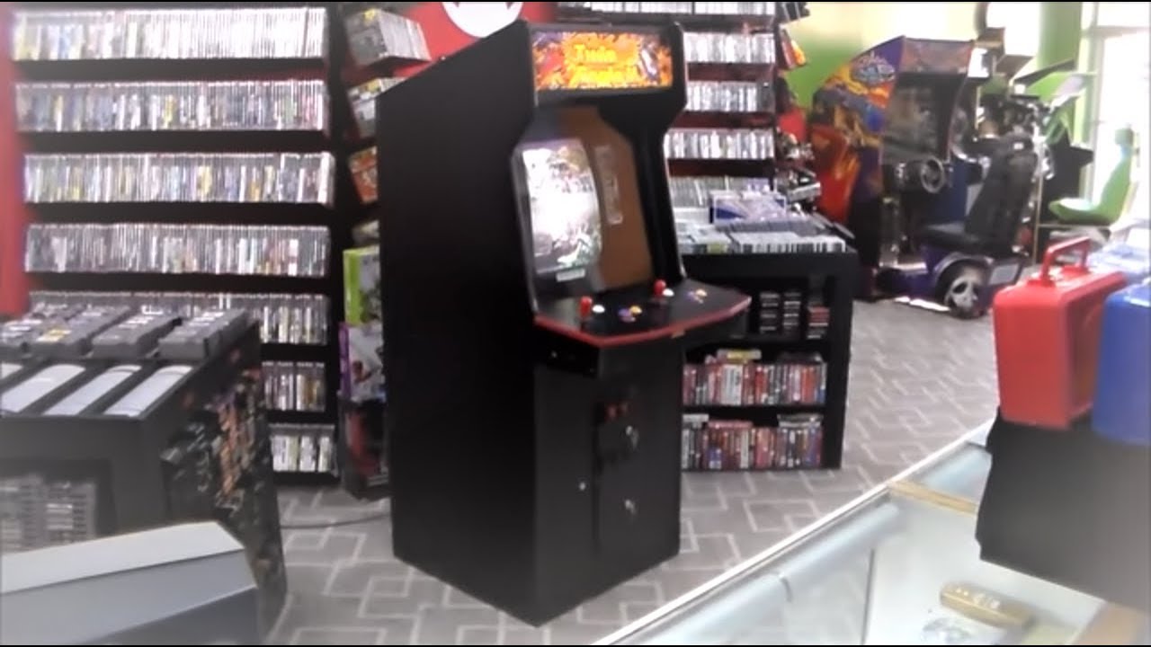 SETA's Twin Eagle II Arcade Game Cabinet - Thundercade Sequel - YouTube
