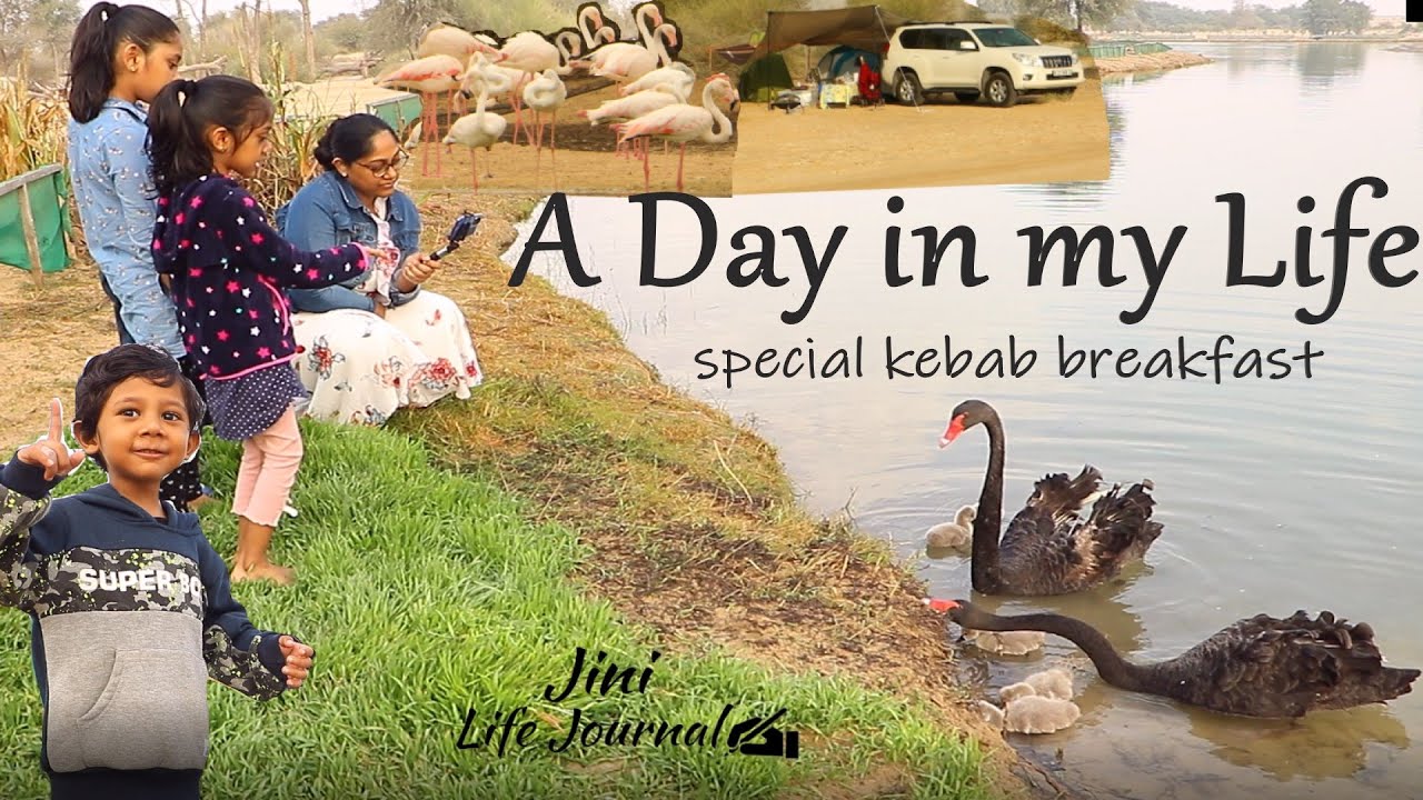 Camping In Al Quadra lake Dubai- A Day in my LIFE - YouTube