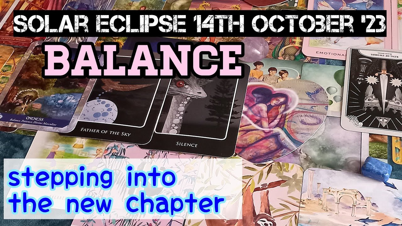SOLAR ECLIPSE ENERGIES CARD READING OCTOBER 14TH 2023 BALANCE. NEW ...