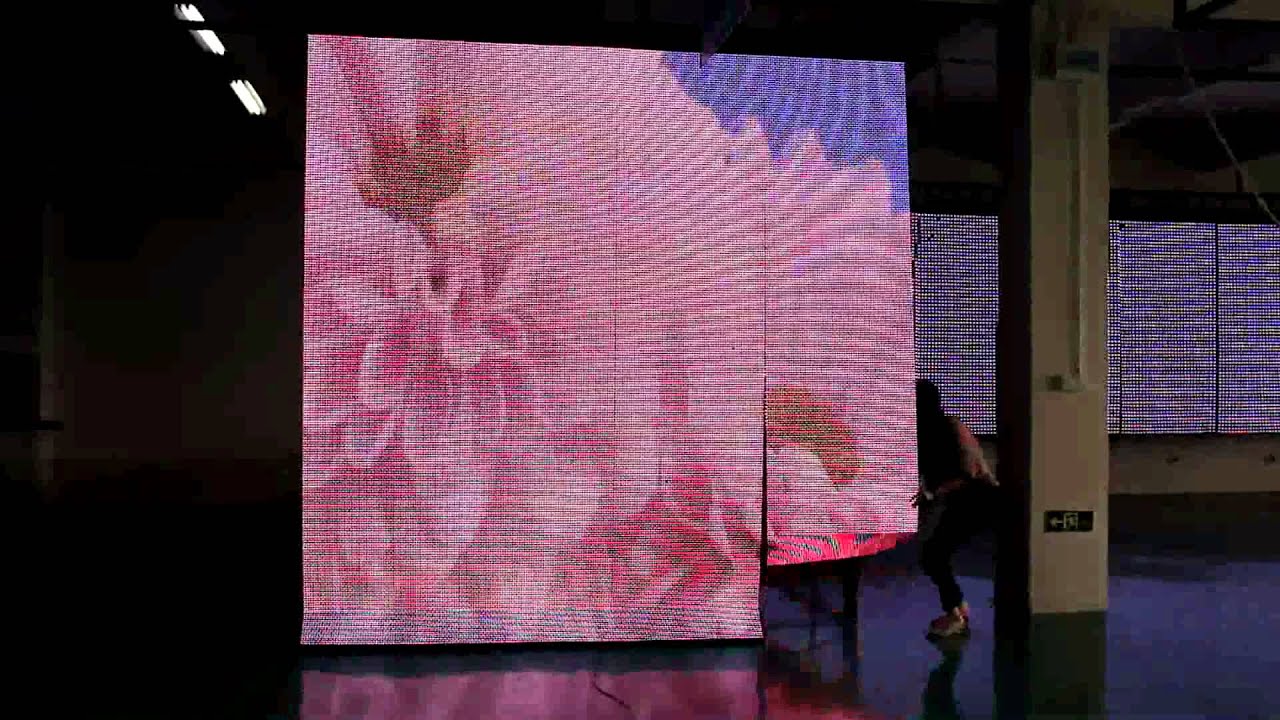 Galaxias-12 p12 5mm Flexible LED Display Fabric LED Screen (skype ...