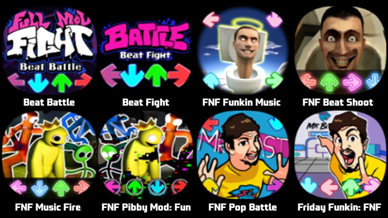 FNF Minecraft Mobs, FNF Pibby Apocalypse, Beat Battle, Beat Fight, FNF ...