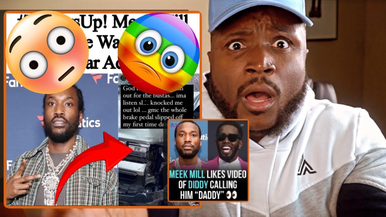 MEEK MILL WAS IN A FENDER BENDER 🌈 and MORE DIDDY SUS MOMENTS HIT THE ...