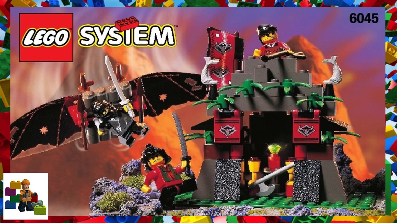 LEGO instructions - Castle - Ninja - 6045 - Ninja Surprise - YouTube