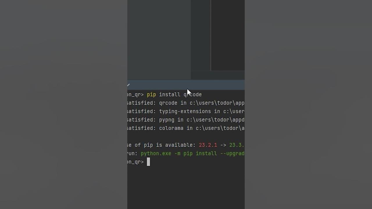Generate Qr Code In Python Python Programminglanguage Coding Coderlife Programming