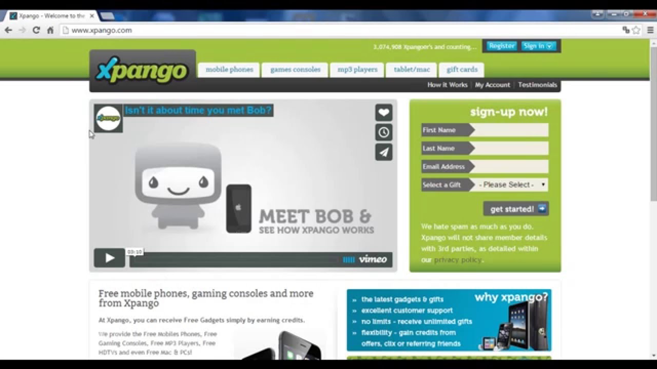 Como se cadastrar no XPANGO 2016 - YouTube