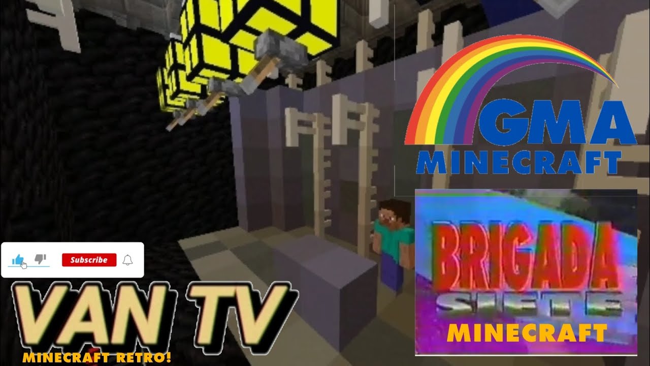 BRIGADA SIETE | GMA/GMA RAINBOW MINECRAFT VER. | RETRO MC || VAN TV ...