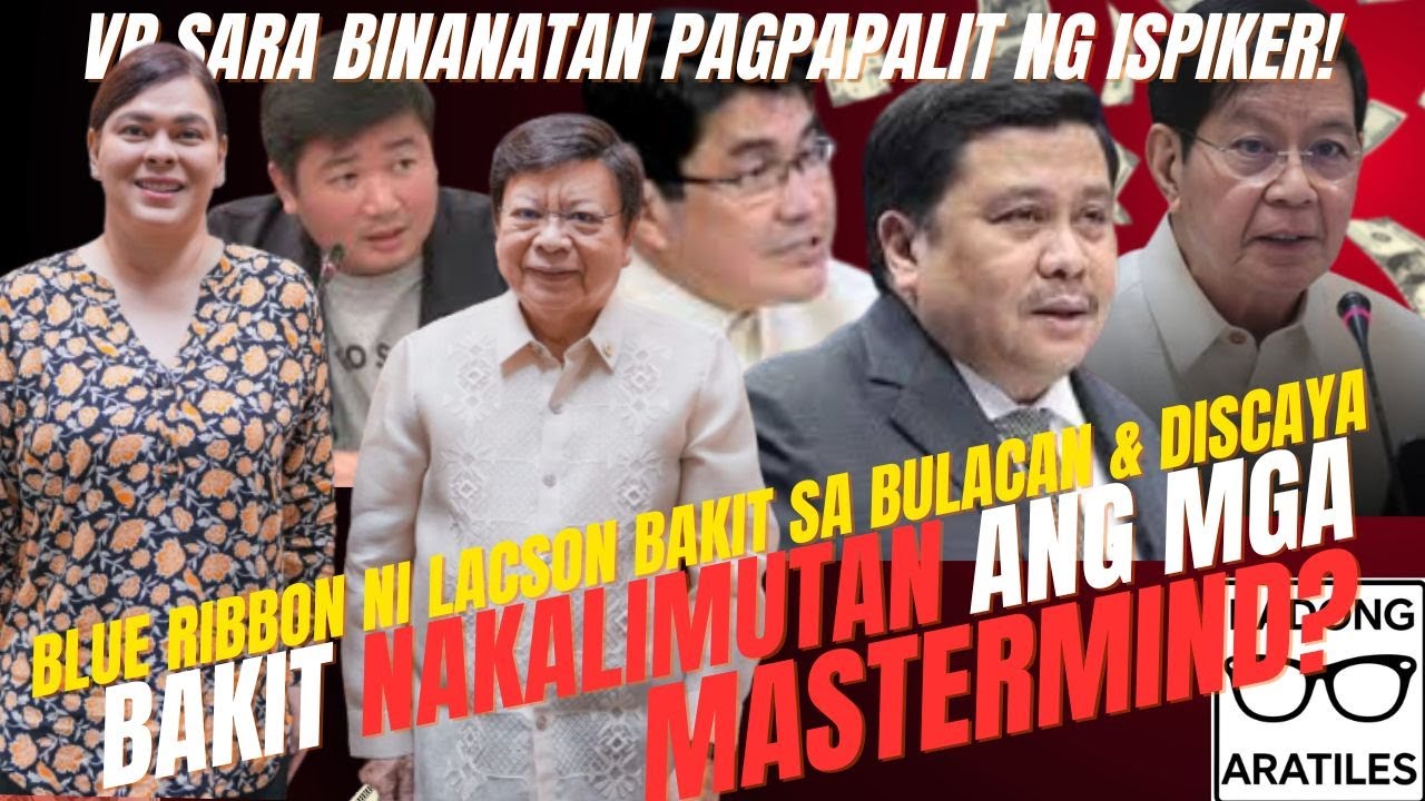 VP SARA BINANATAN ANG PALIT ISPIKER! BAKIT NAKALIMUTAN SA BLUE RIBBON ...