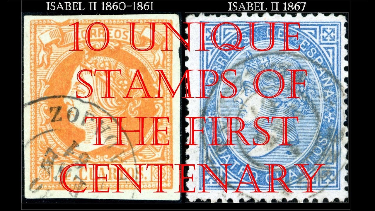 10 unique stamps of the first centenary - YouTube