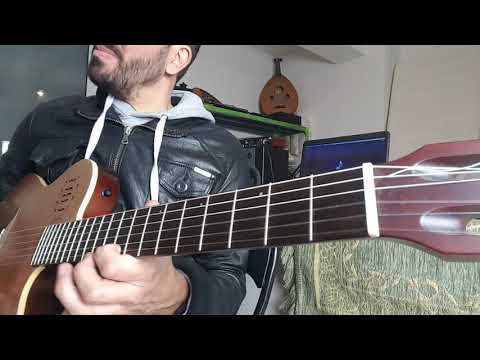 Sen Gelmez Oldun-  Antonis Simixis (cover)- Godin Encore