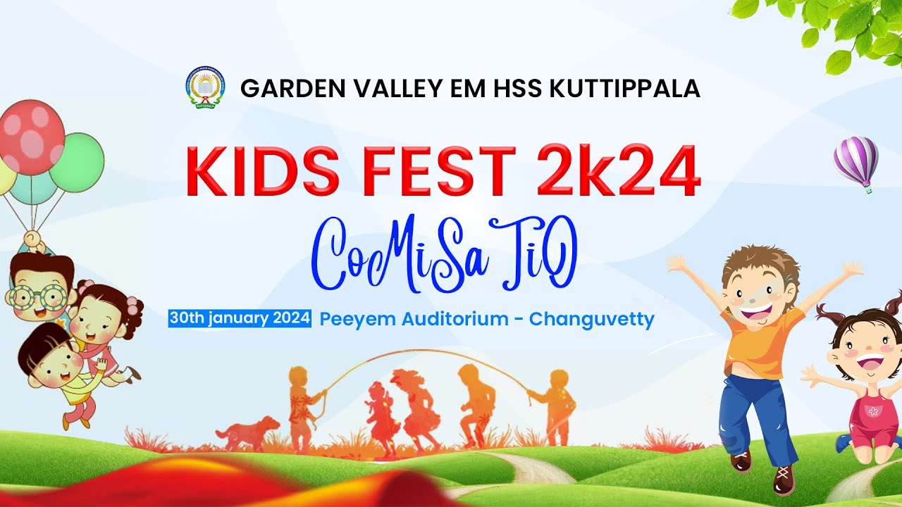 ⭐ 🌟 ⭐ 🌟 ⭐Garden Valley EMHSS Kuttippala Kid's Fest 2K24CoMeSaTiOWatch ...