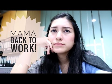 Mama Back to Work! Pertama kali ninggalin Rafa seharian :(