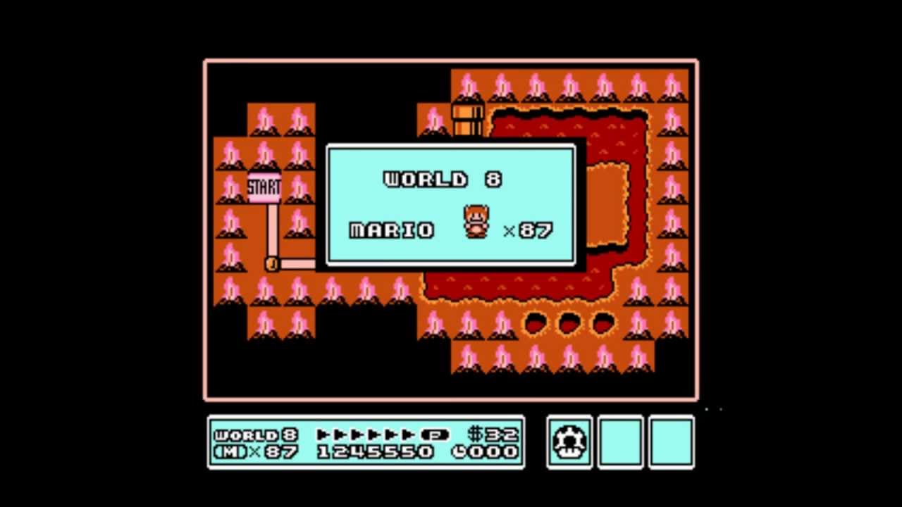 Super Mario Bros 3 (15° Monde 8 : Dark Land 1) - YouTube