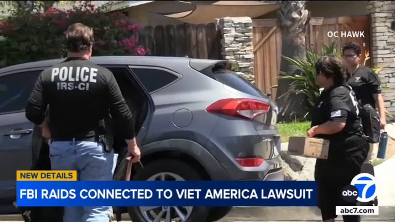 FBI raids home of Orange County supervisor's daughter - YouTube