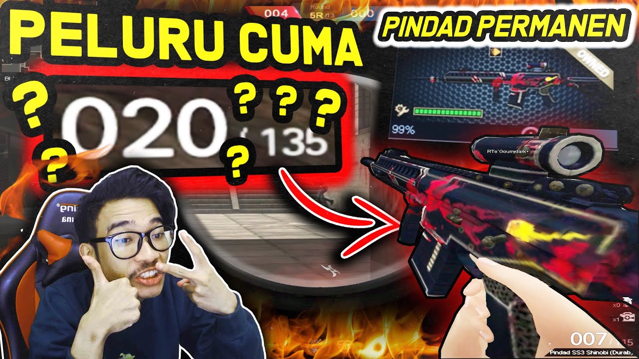 SENJATA PERMANEN DENGAN PELURU 20?? REVIEW PINDAD BATTLE PASS ...