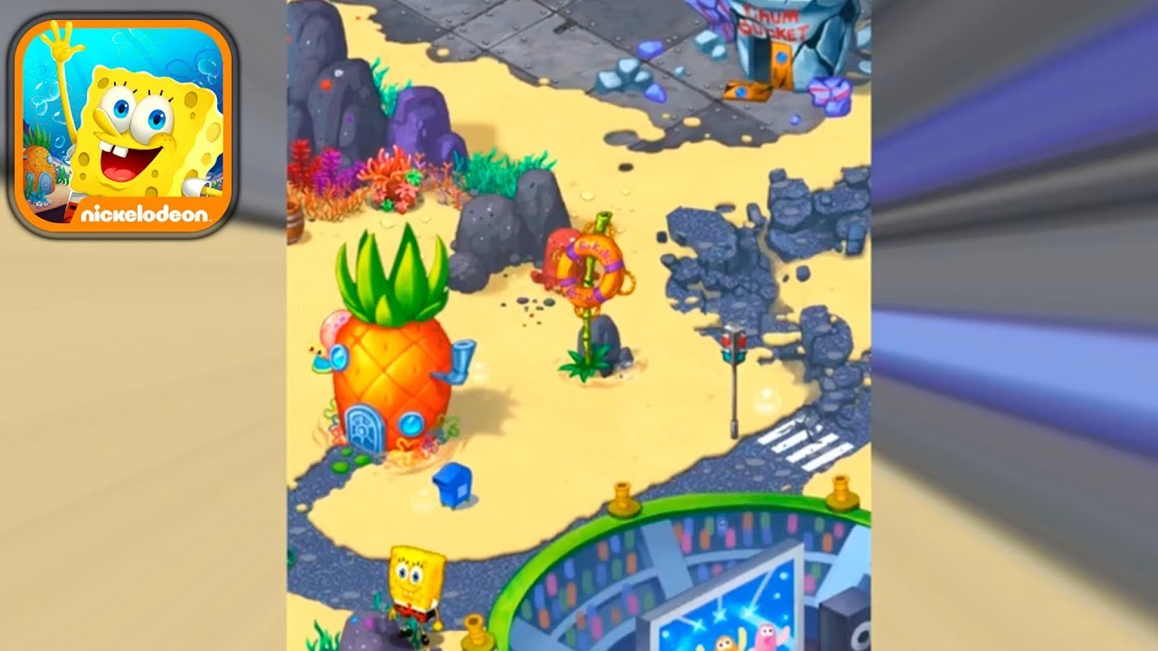 SpongeBob Game Station - Mobile Gameplay Walkthrough Part 9 (iOS ...