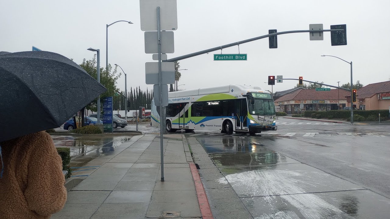 2023 Foothill Transit New Flyer XHE40 3123 - YouTube