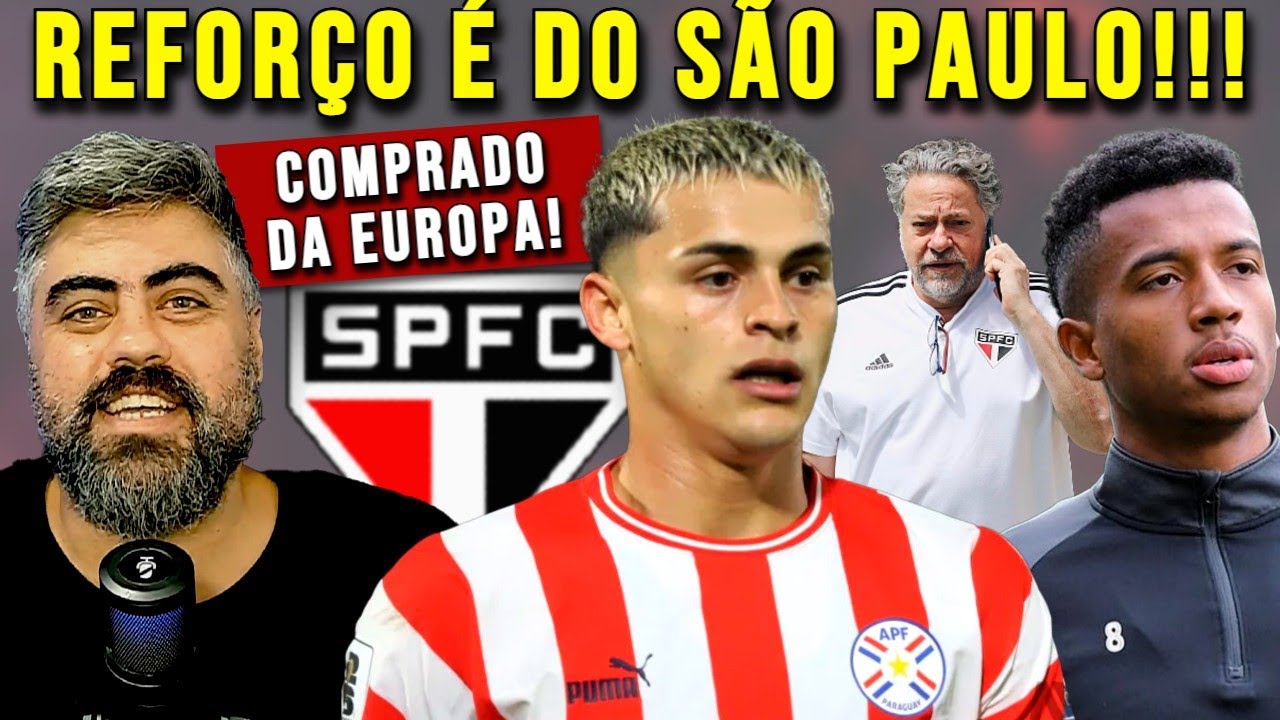 COMPRA BOMBÁSTICA!!! SÃO PAULO CONTRATA JOGADOR DA EUROPA CARÉSIMO ...