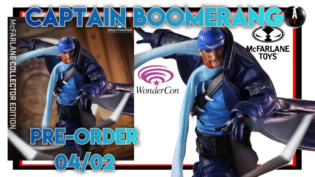 McFarlane Toys DC Multiverse CAPTAIN BOOMERANG McFarlane Collector ...