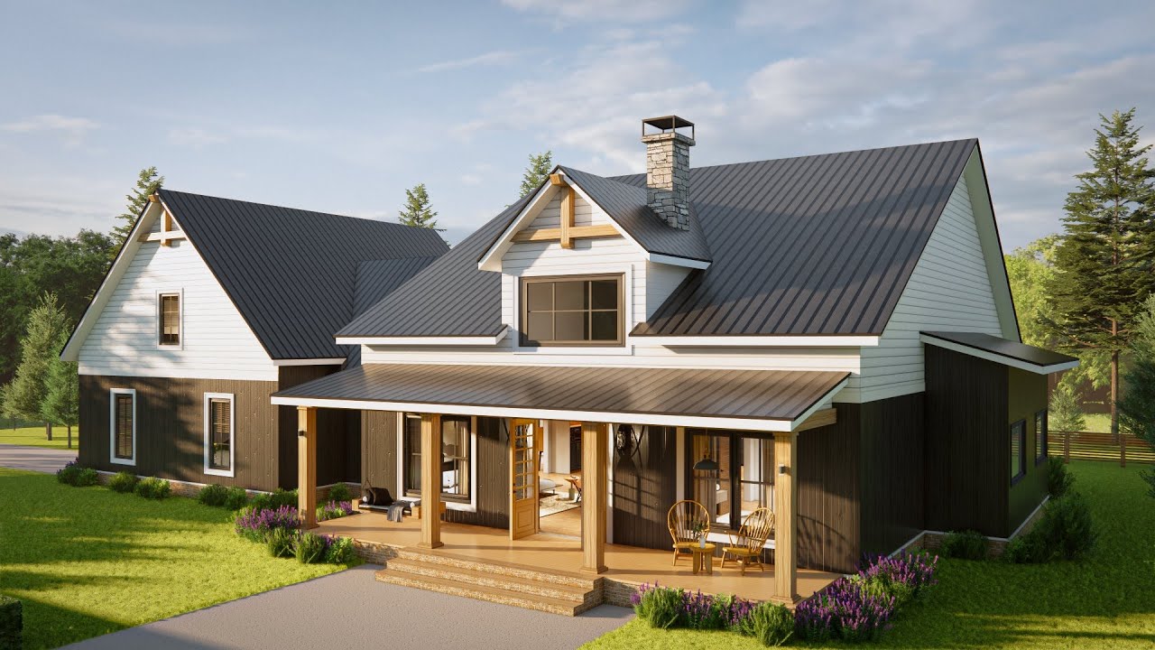 Fall in Love with This Traditional Cozy Luxury Cottage Home - YouTube