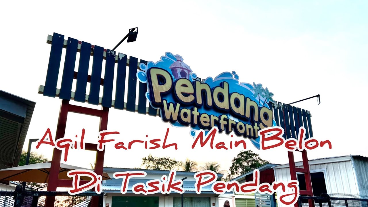 Vlog Aqil Farish Main Belon Di Tasik Pendang - YouTube
