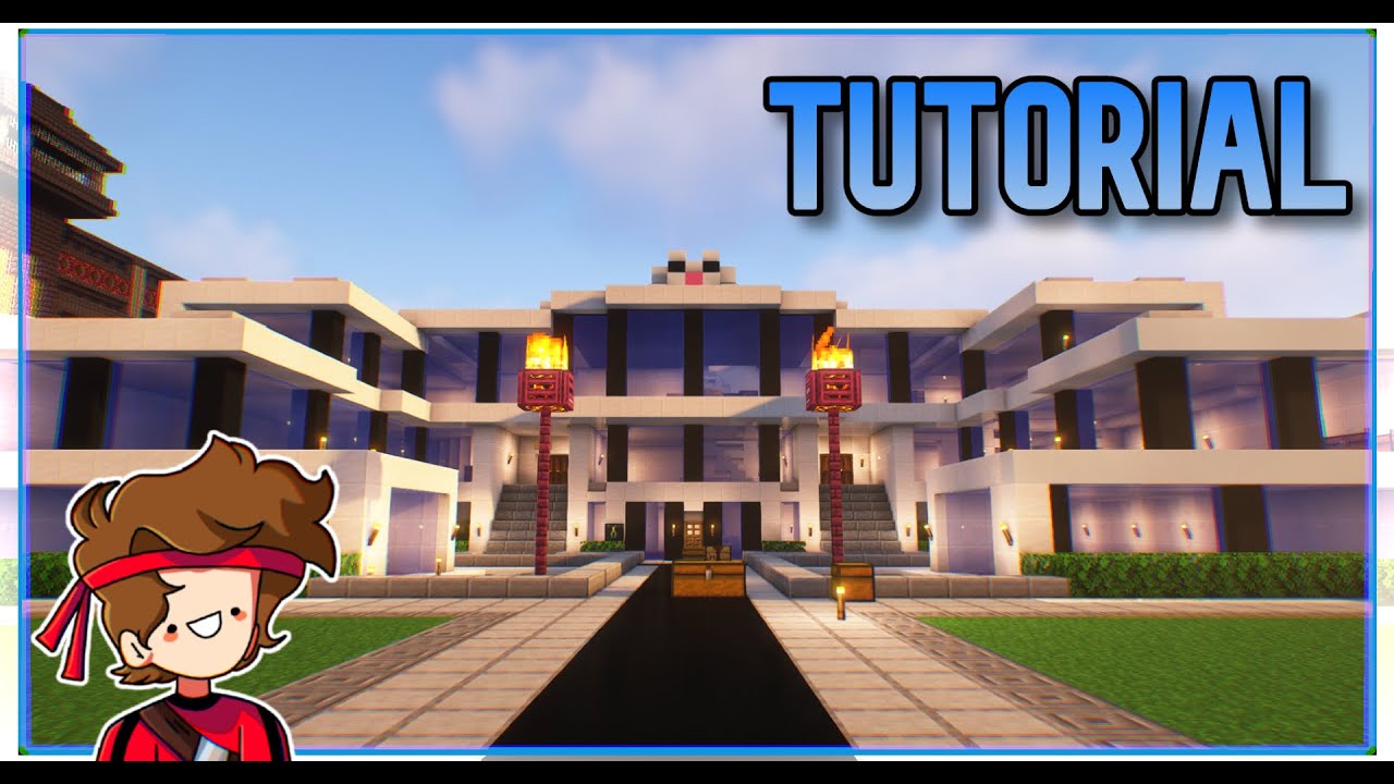 How to Build BBH & Skeppy's Mansion (Dream SMP Tutorial) - YouTube