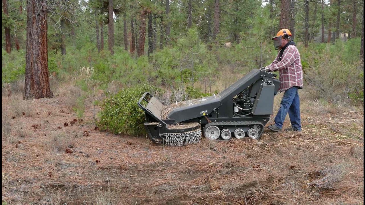 Brushblazer Train Mtn Test - YouTube