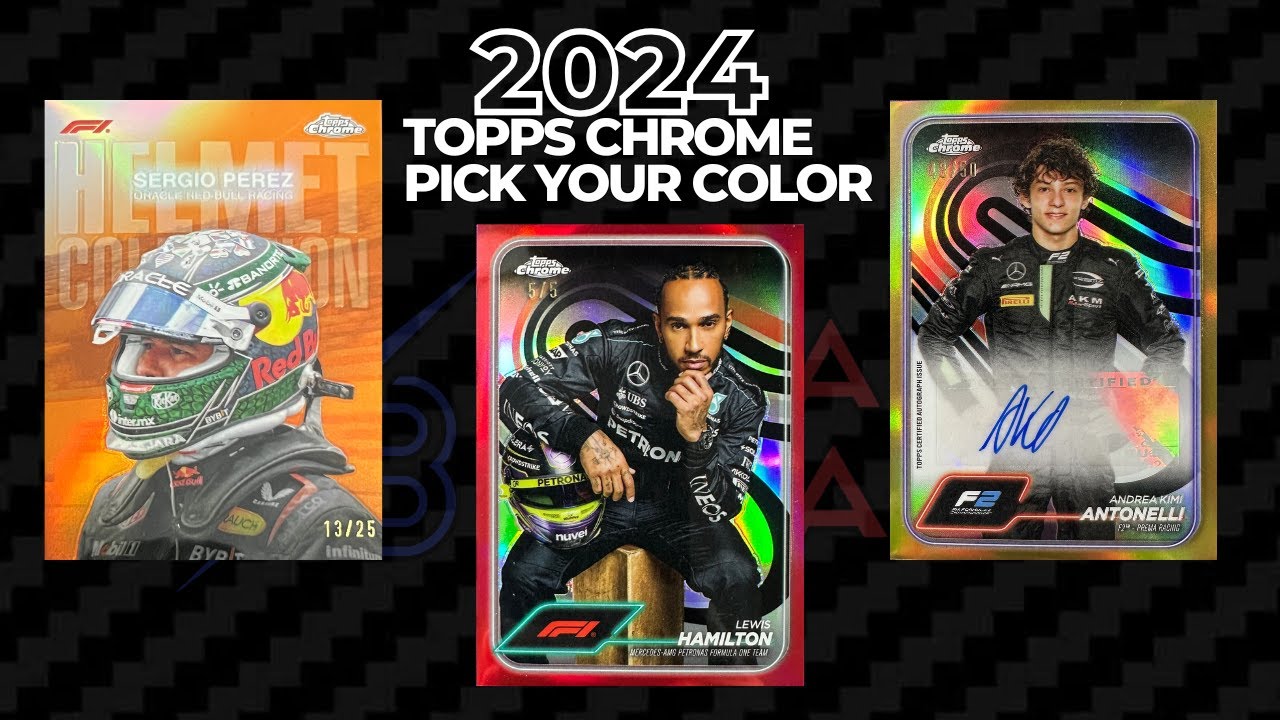 Superfractor Sunday!!! 2024 Topps Chrome Pick Your Color break - YouTube